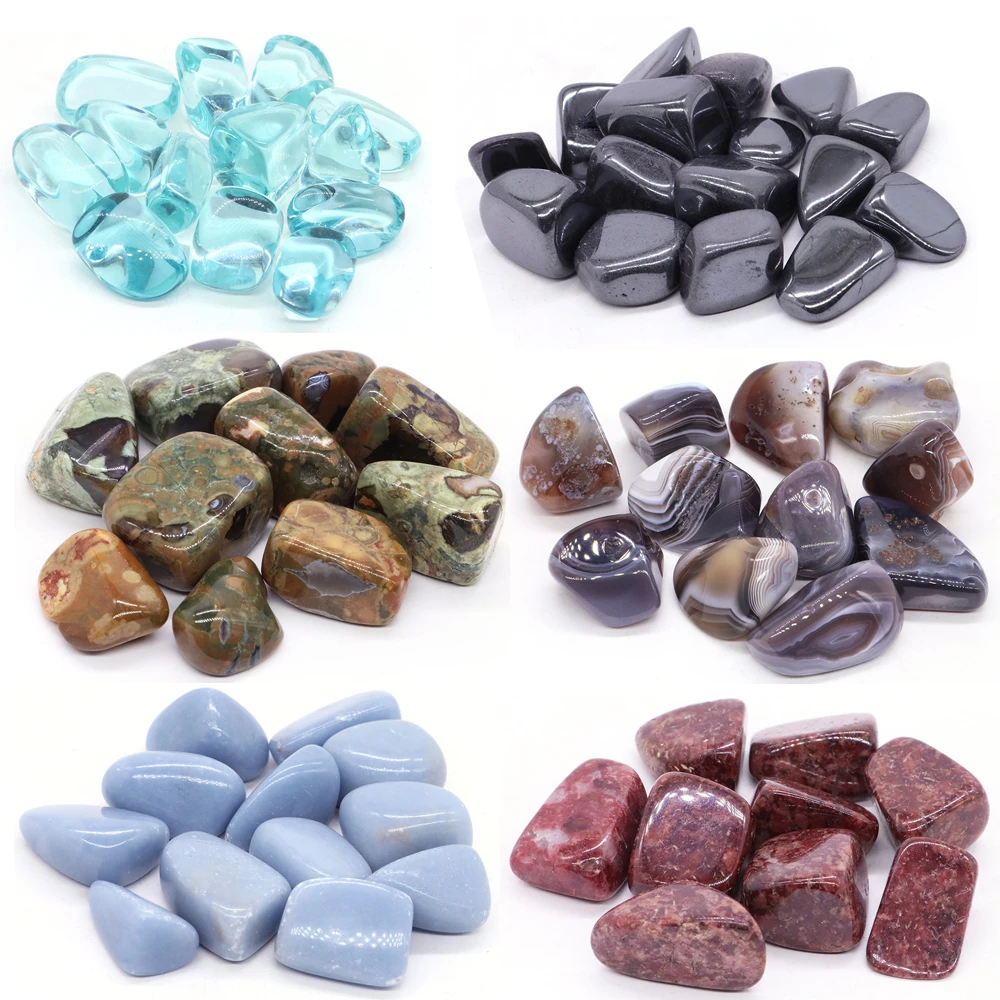 Natural Irregular Tumbled Stones Lots Wholesale Bulk Gravel Mineral ...
