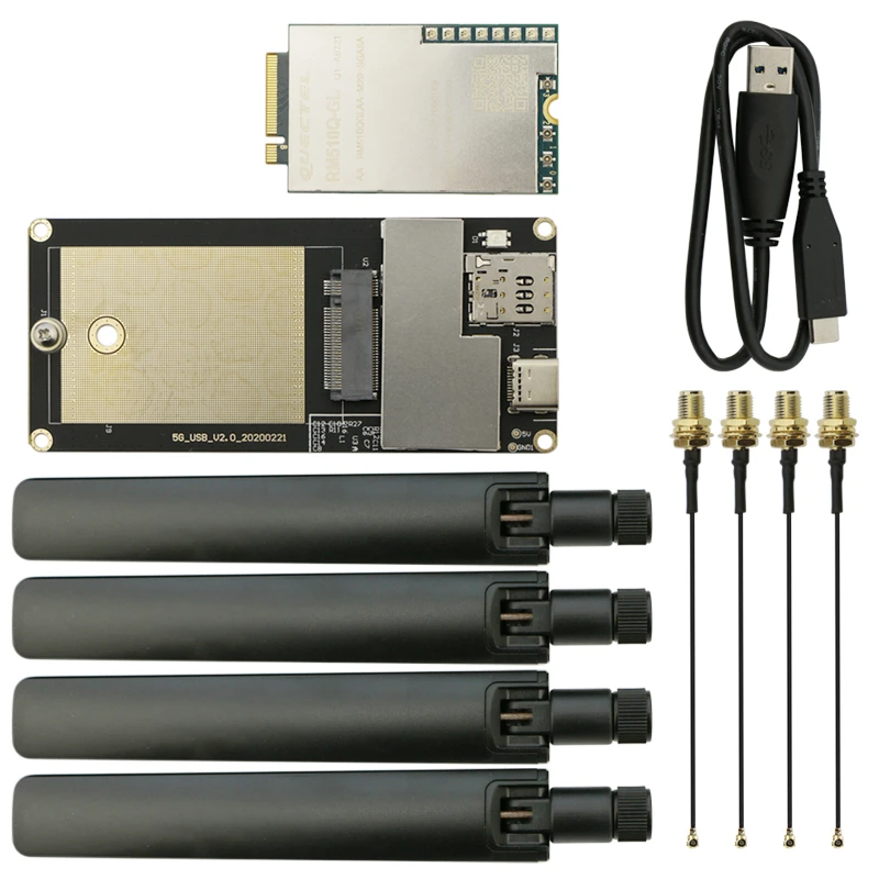 Rm510q-gl Global Region/operator 7.5/2.9gbps Mmwave Gnss Gps 5g Module ...