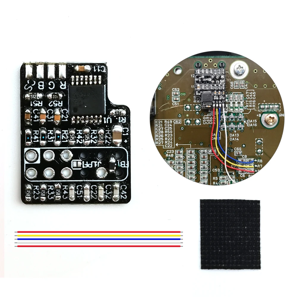 SNES-RGB-PCB-Board-Kit-Amp-With-CSync-THS7374-Mod-Kit-for-1CHIP-03-and ...