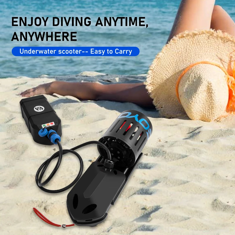 Updated-1Pair-118WH-Arm-Underwater-Scooter-Diving-Equipment-Sea ...