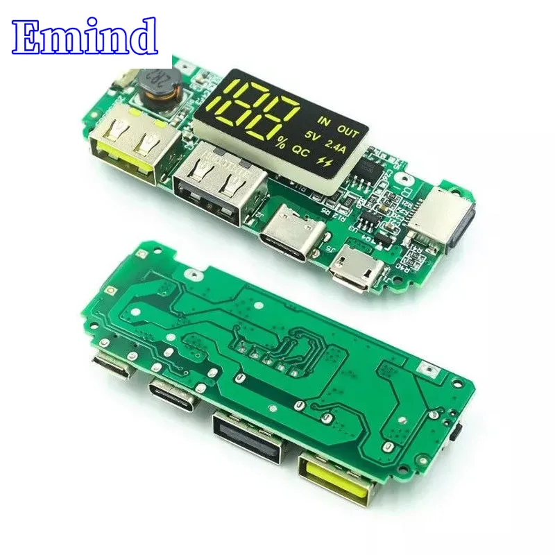 18650-Lithium-Battery-Digital-Display-Charging-Module-With-Display ...