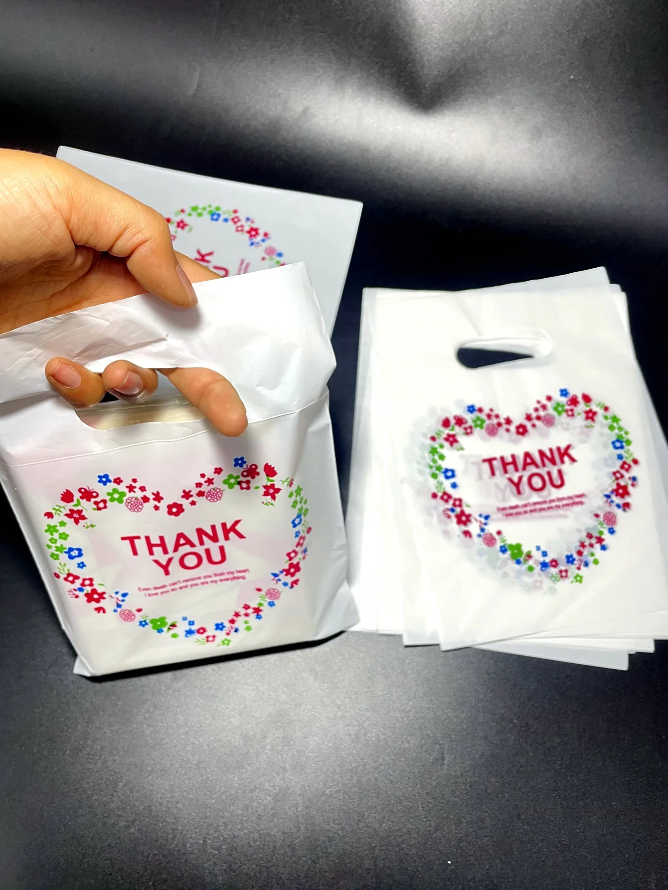 10pc-Colorful-Flower-Pattern-Jewelry-Small-Gift-Shopping-Tote-Thank-You ...