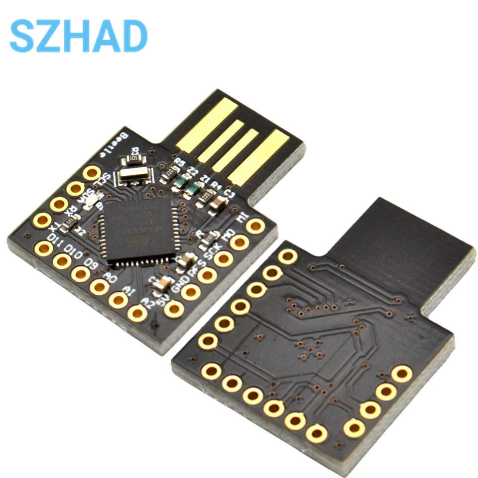 DC 5V Pro Micro Beetle Keyboard BadUSB USB ATMEGA32U4 Module Mini Development Expansion Board ...