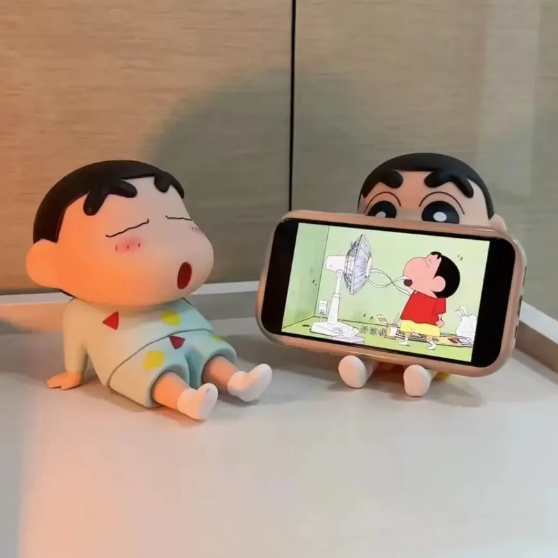 Crayon-Shin-Chan-Anime-Figure-Phone-Holder-Kawaii-Desktop-Ornaments ...