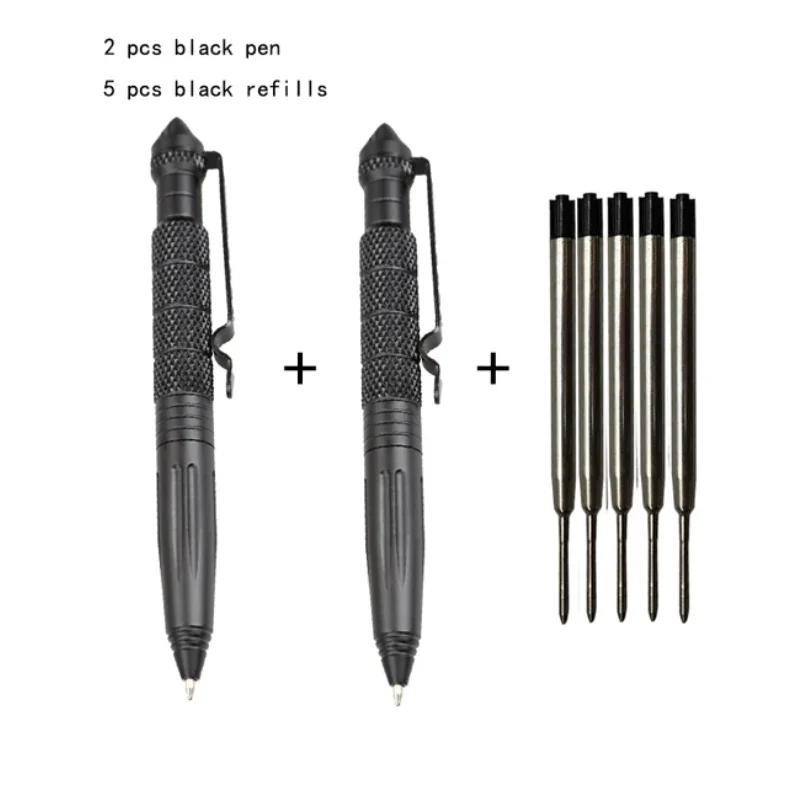 Multi-Functional-Tactical-Pen-High-Quality-Steel-Anti-Skid-Portable ...