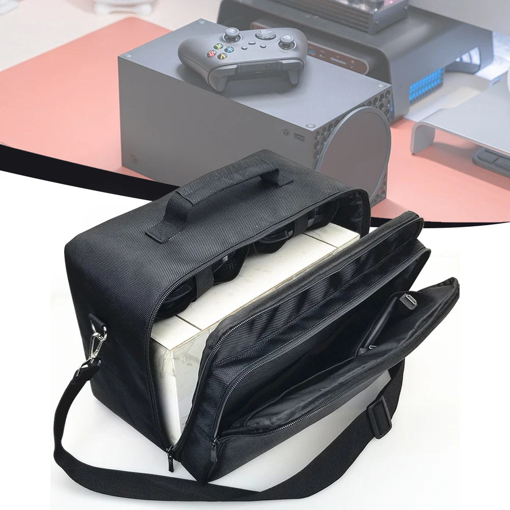 For-Xbox-Series-X-S-Carrying-Case-Waterproof-Portable-Bag-Anti-Scratch ...