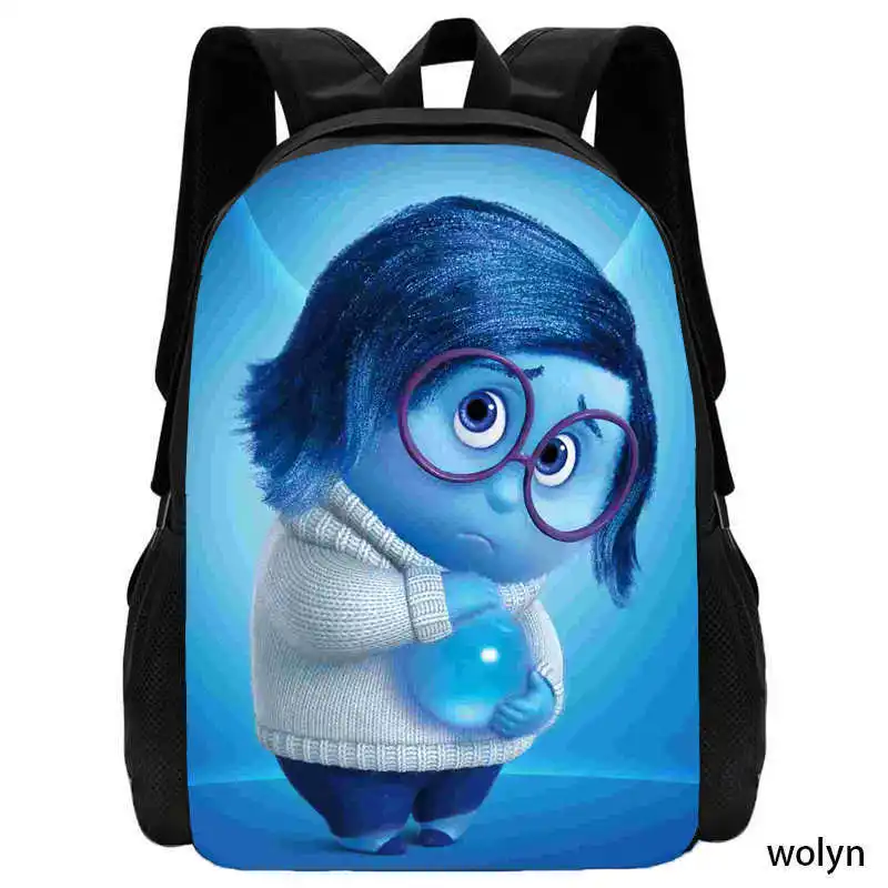 Nueva mochila de dibujos animados de Disney Inside Out 2, bolso de ...