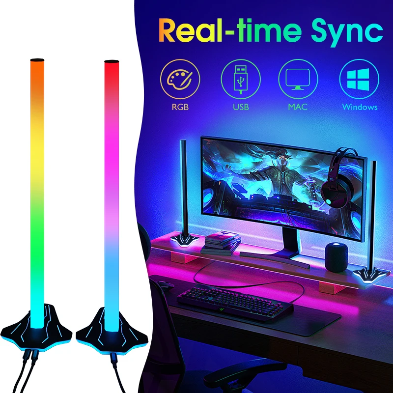 Smart-LED-Light-Bars-PC-Aycn-Lamp-Computer-Monitor-Gaming-Lamp-Ambient ...
