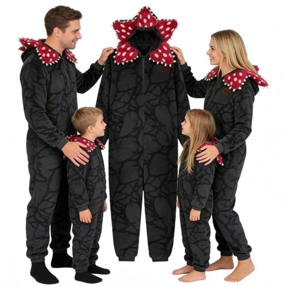 Adult Fall Winter Thicken Cannibal Flower Demogorgon Cosplay Costume ...