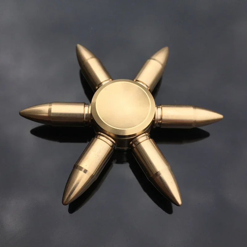 Bak-r-ekirdek-mermi-ekli-el-Spinner-Spinner-parmak-Spinner-Metal ...