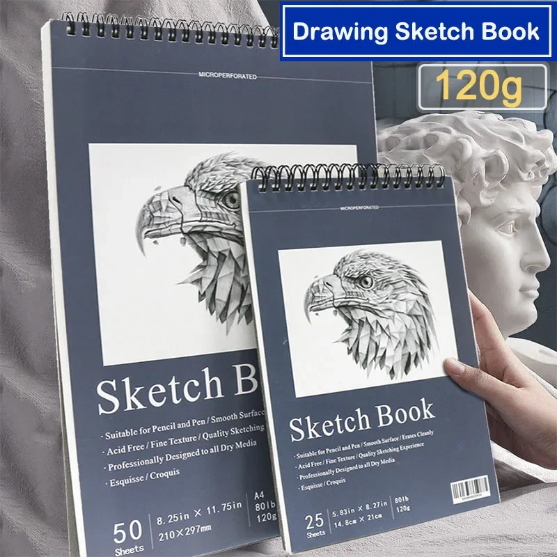 Sketchbook-A4A5-Blank-Drawing-Book-Student-Art-Sketch-Book-Sketch-Paper ...