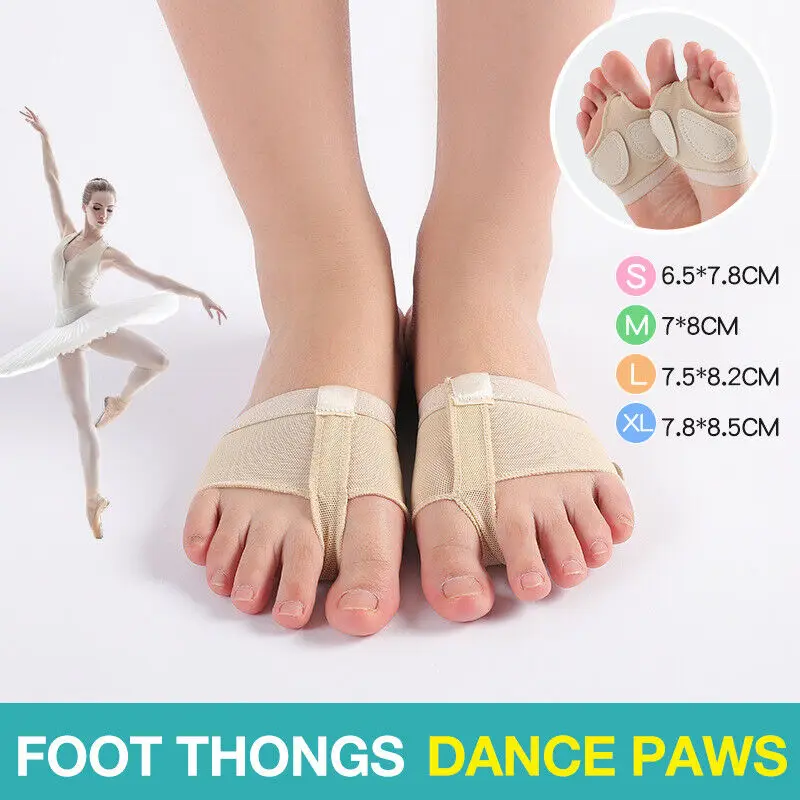 1-Pair-Breathable-Forefoot-Protector-For-Women-Girl-Ballet-Dance-Latin ...