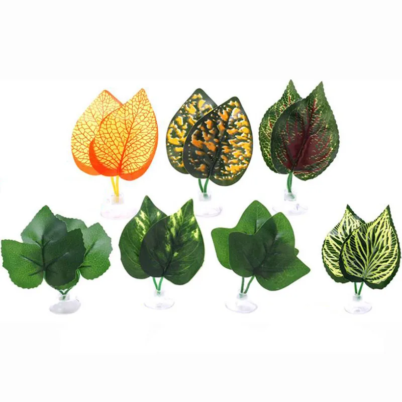 New-Fish-Tank-Aquarium-Artificial-Leaf-Betta-Fish-Rest-Spawning ...