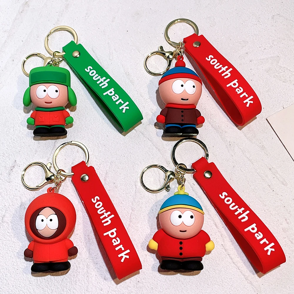 Creative-Cartoon-Doll-South-Park-Kyle-Broflovski-Keychain-Pendant-Kenny ...
