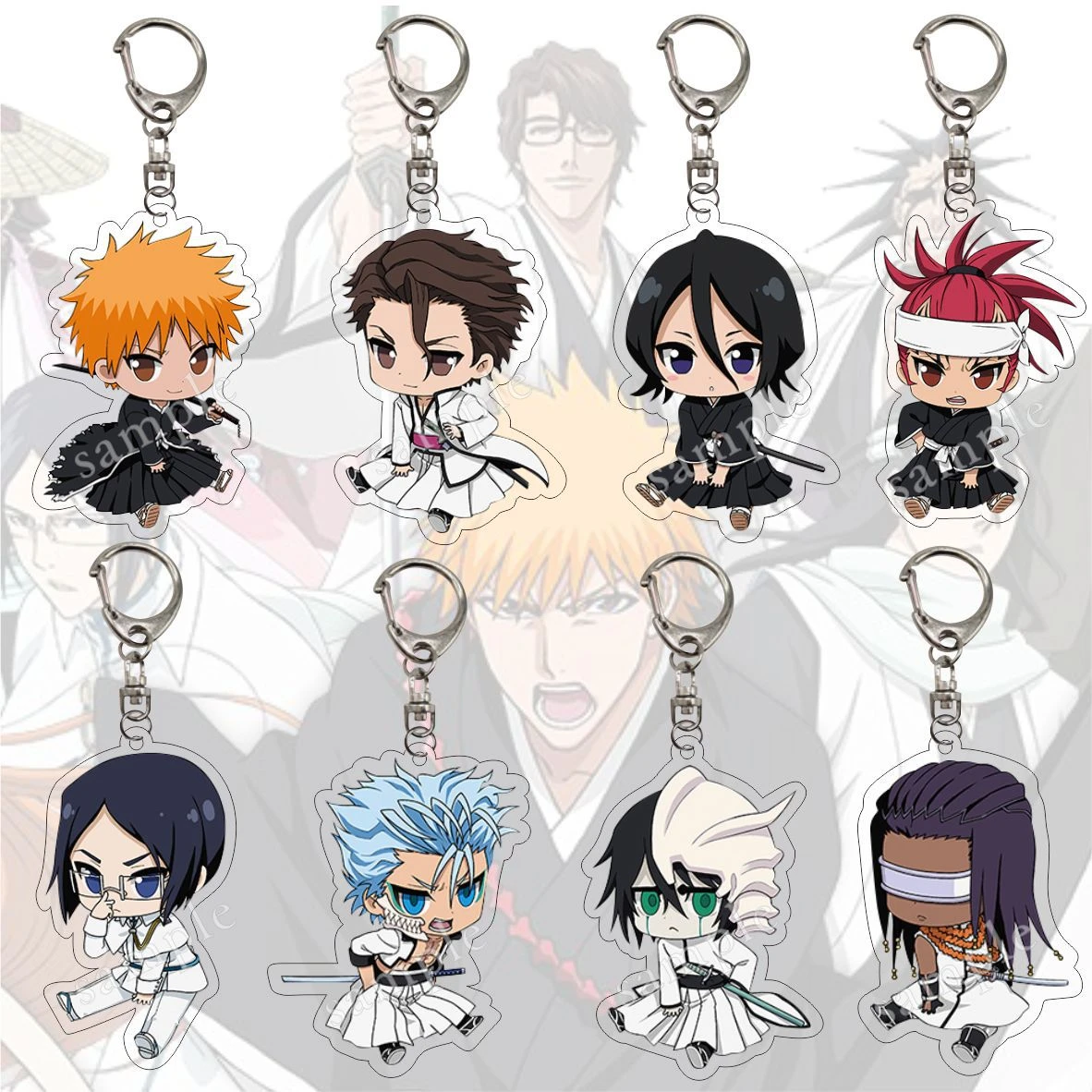 Acrylic Anime Bleach Keychain | Accessories Anime Bleach | Apparel ...
