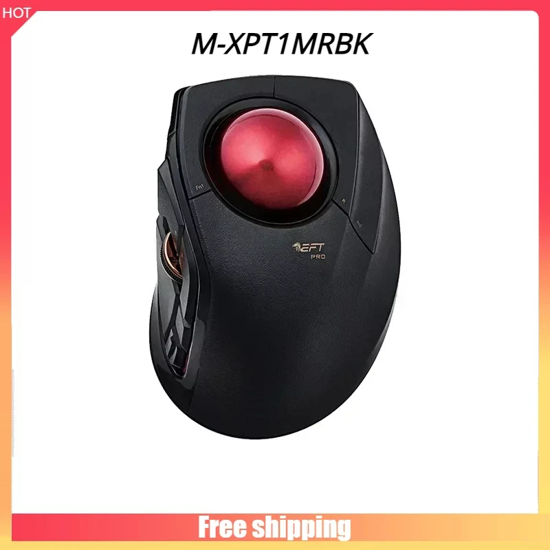 Original-ELECOM-M-XPT1MRBK-Trackball-Mouse-Wireless-Gaming-Office ...