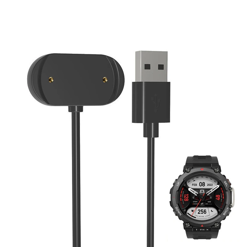Smartwatch Dock Charger Adapter USB Charging Cable for Amazfit T Rex 2 ...