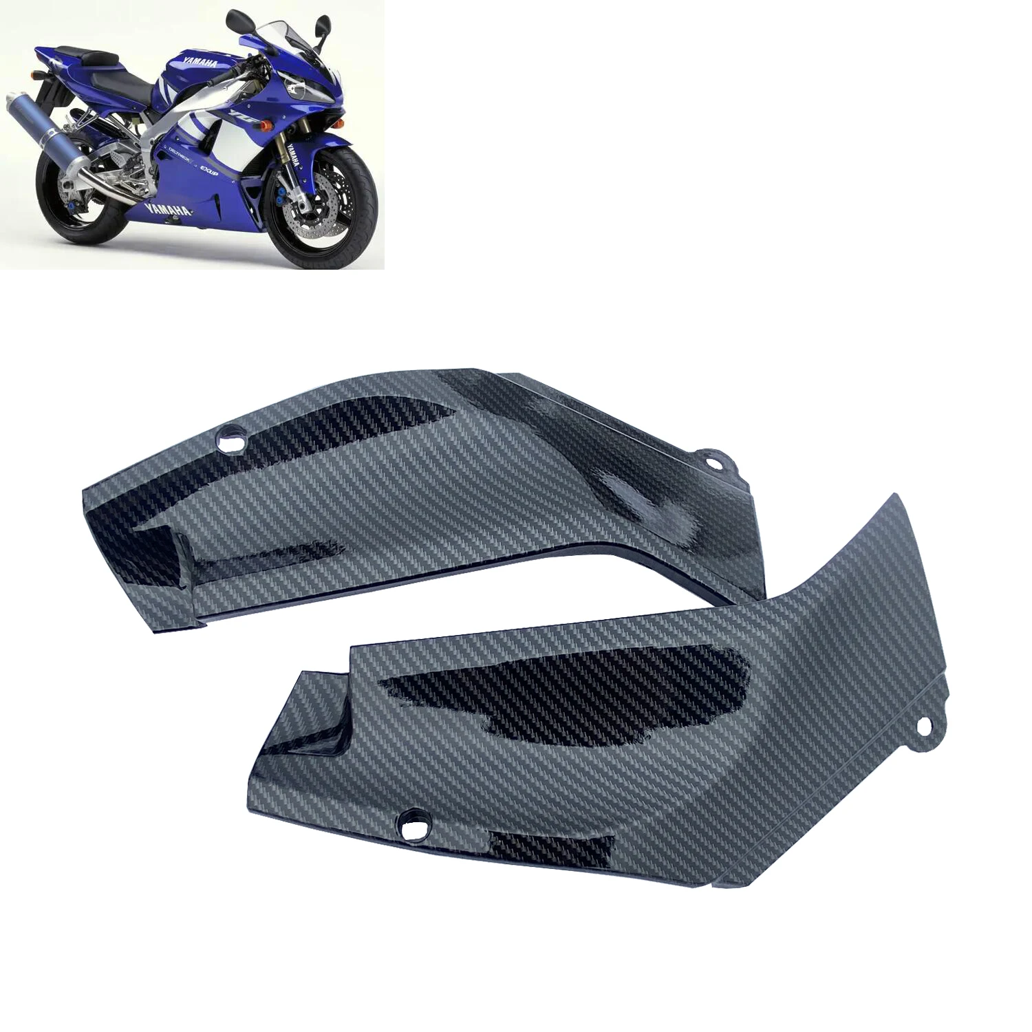 Carbon-Fiber-Painting-Side-Air-Duct-Cover-Fairing-Insert-Part-For ...
