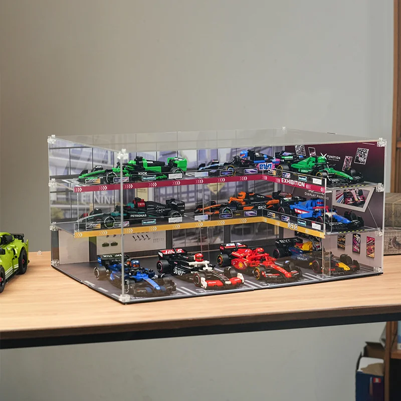 Only Display The Box Suitable For lego 77242-77251f1 Speed Parking ...