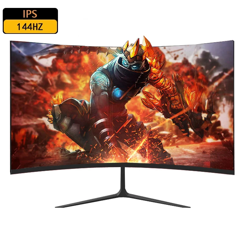 Monitor Tela Curvada 24p IPS 144hz FHD 1920×1080 1ms HDMI Gamer