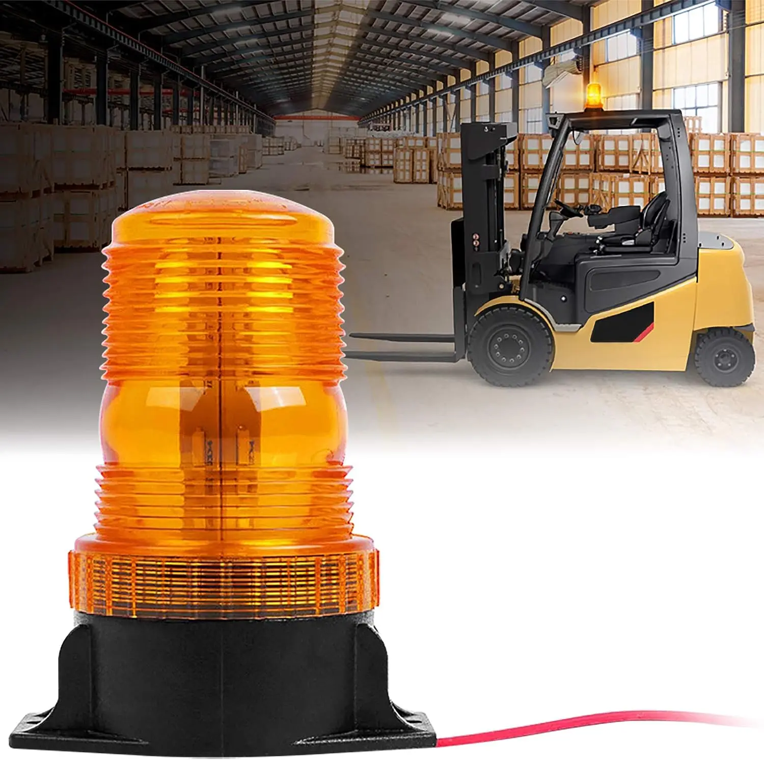 LED Strobe Light 12V-24V 30 LED Car Emergency Warning Safety Flashing ...