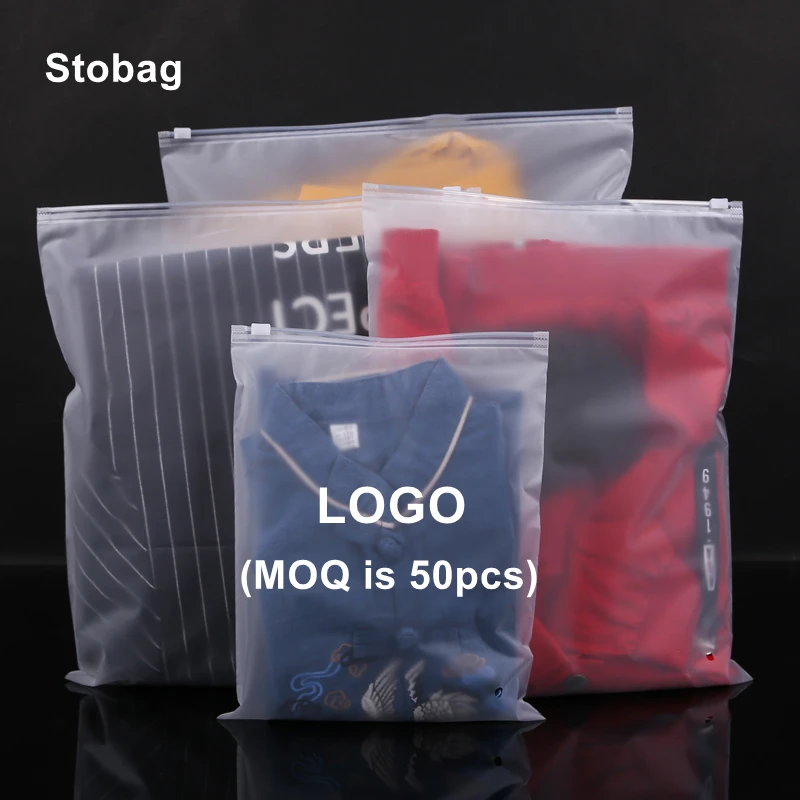 StoBag-Customized-Size-Logo-Style-Thickess-Frosted-Clear-Plastic ...