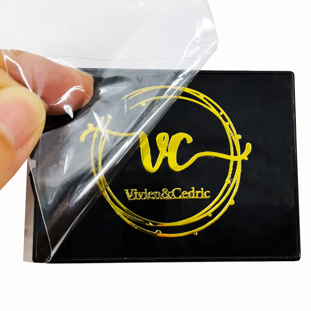 500pcs 35x35mm Personalize Logo Printing 3D Metal Glass Furniture ...