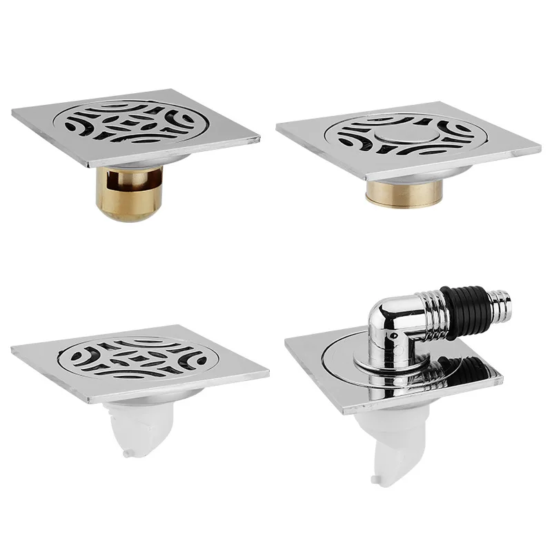 1Pc-10x10cm-Stainless-Steel-Drains-Floor-Cover-Washing-Machine-Drains ...
