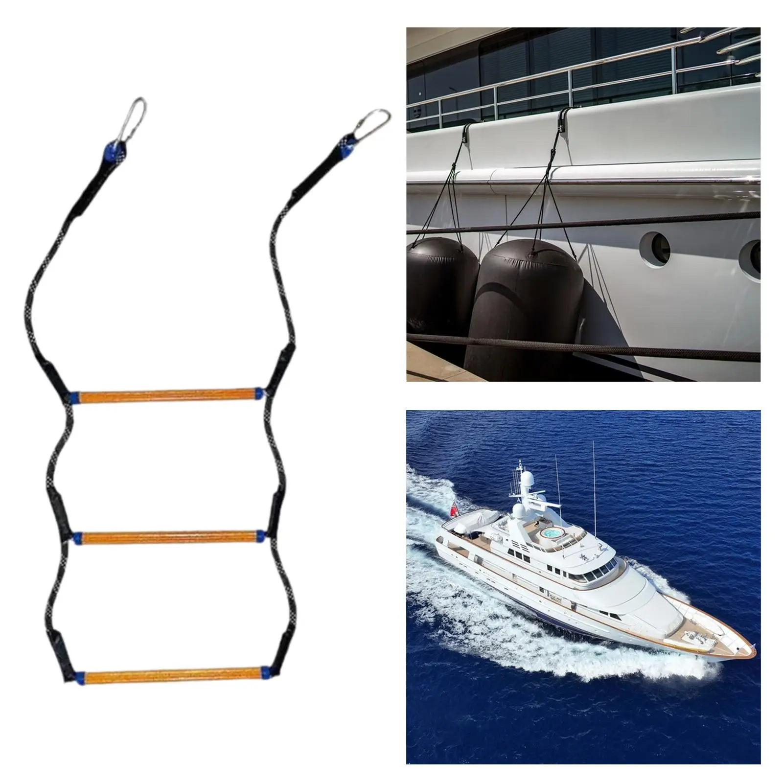 Climbing-Ladders-Boat-Rope-Ladder-Heavy-Duty-Outdoor-Ladder-Dinghy-Boat ...