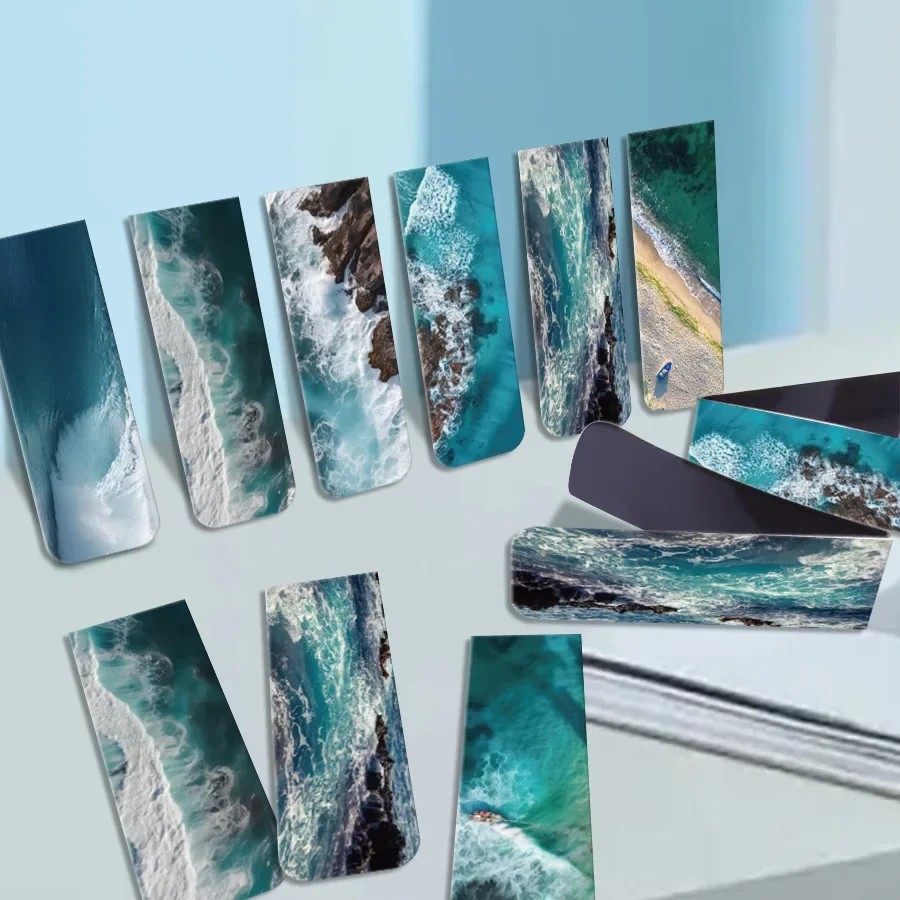 12piece/set Beauty Ocean Series Bookmark for Book Creative Design ...