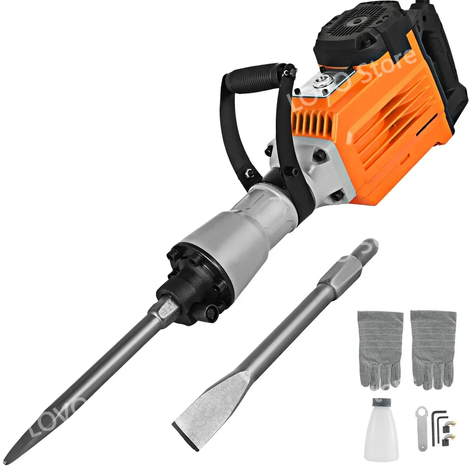 3600W-Electric-Demolition-Hammer-Heavy-Duty-Concrete-Breaker-1400-BPM ...