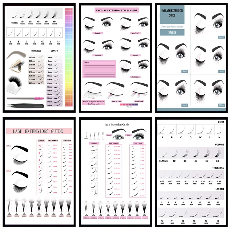 Eyelash-Extension-Guide-Series-Eyelash-Technician-Form-Canvas-Painting ...