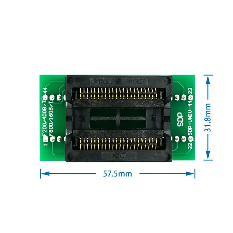 PSOP44-To-DIP44-SOP44-SOIC44-SA638-B006-IC-TesT-Socket-AdApter-For ...