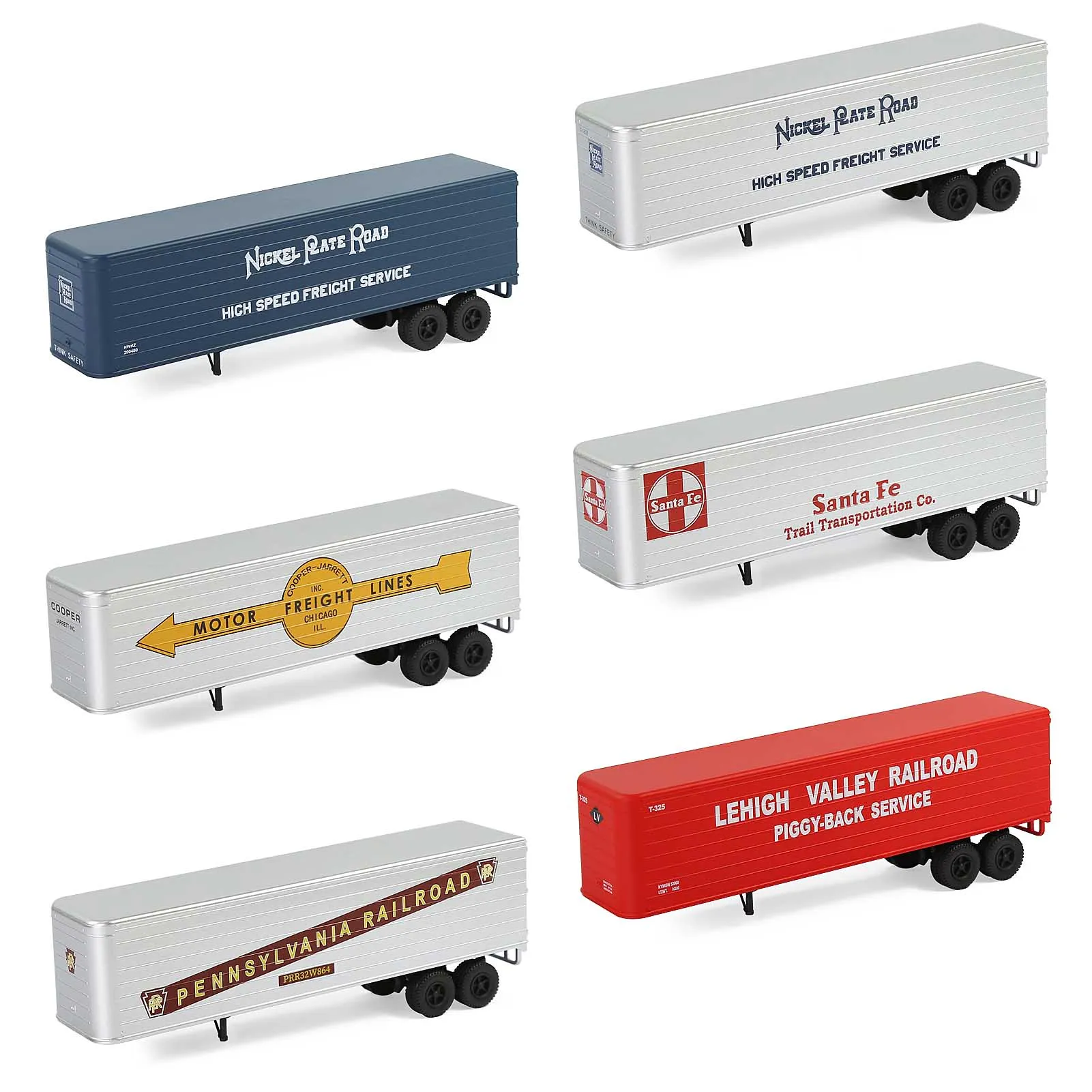 C8765-Evemodel-Trailer-HO-Scale-1-87-Model-Trailer-Assembled-Painted ...