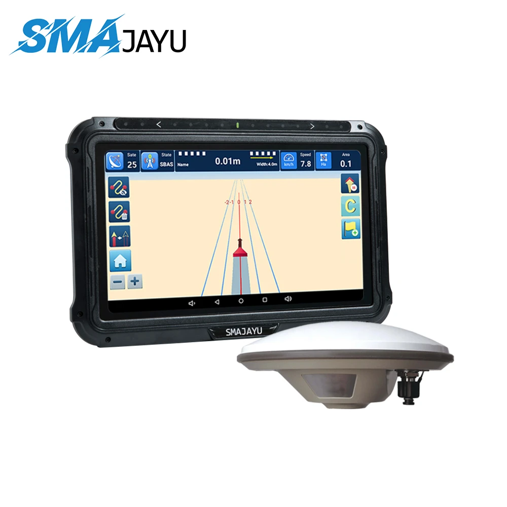 Jy100 Tractor Guidance System With Precision Gps Gnss Antenna - Drone ...