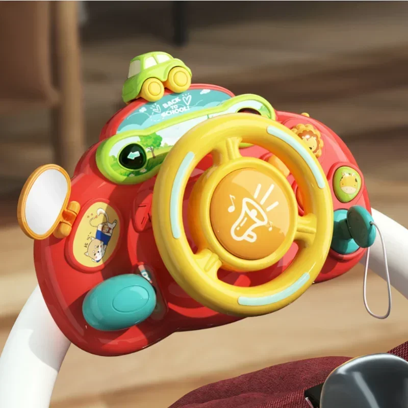 Toys-for-0-36-Months-Toddler-Electric-Simulate-Driving-Car-Copilot ...