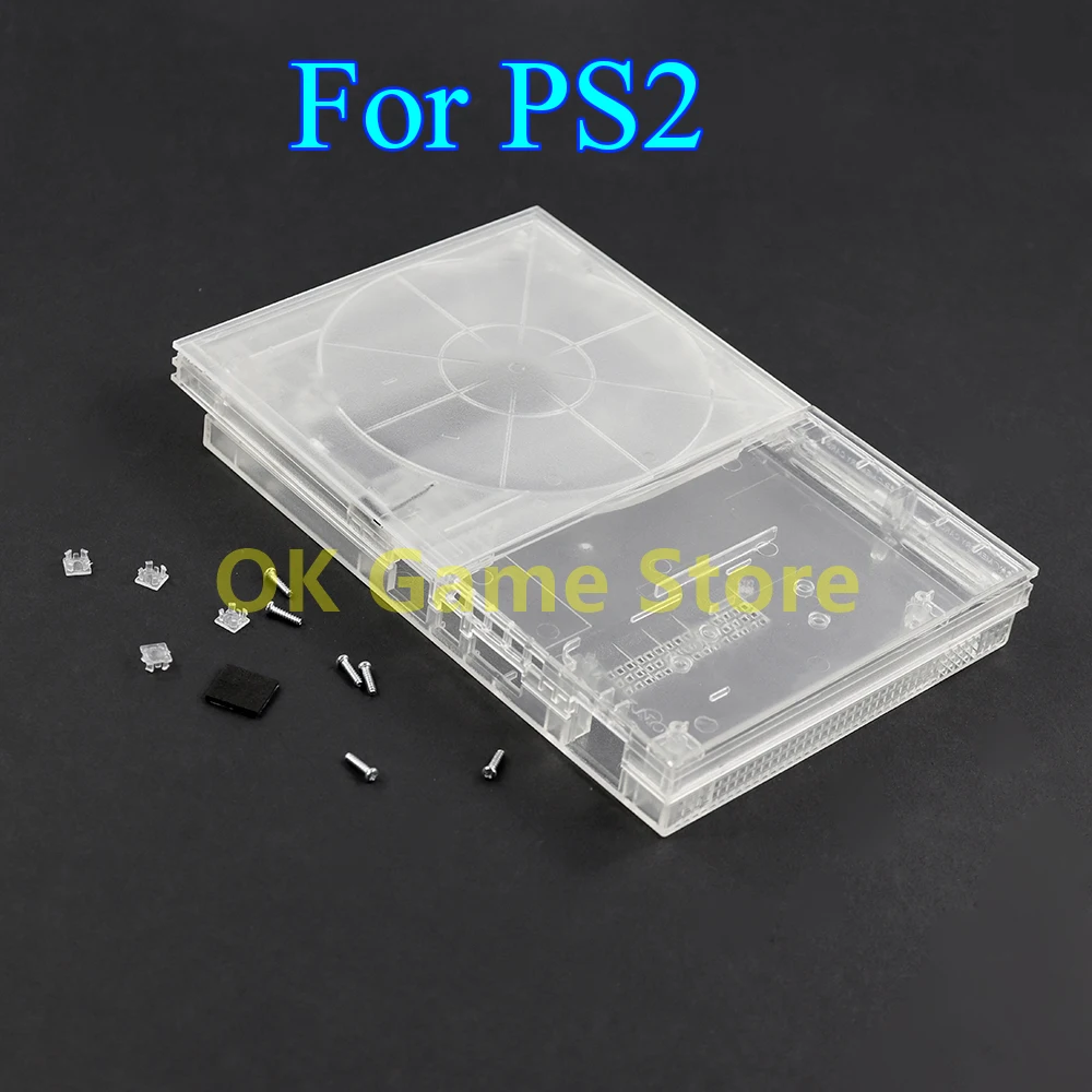 1Set-Clear-White-Full-Housing-Shell-Cover-For-PS2-7W-70000-Repair-Parts ...