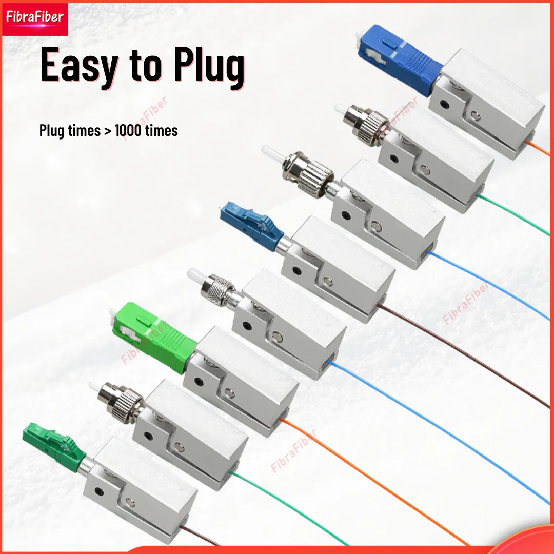 Free Shipping Fiber Optic Adapter Square Type Bare Fiber Adapter SC/UPC ...