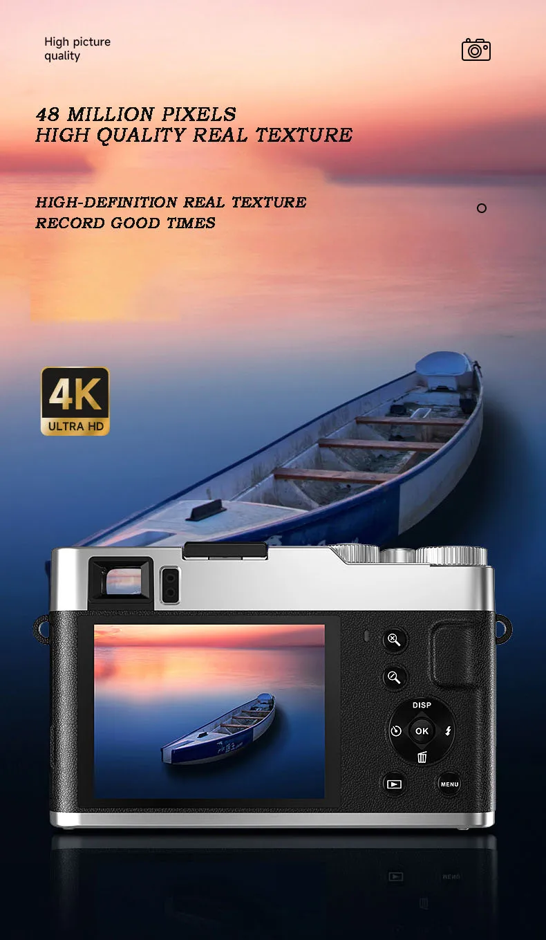 New 48 Million Pixel HD Digital Camera Home Shooting Viewfinder ...