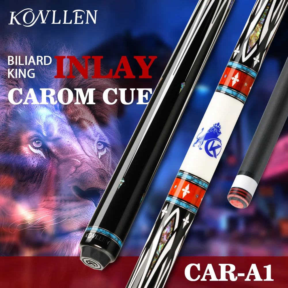 KONLLEN-Carom-Billiard-Cue-Carbon-Fiber-12mm-142-cm-Libre-Cue-3-Cushion ...