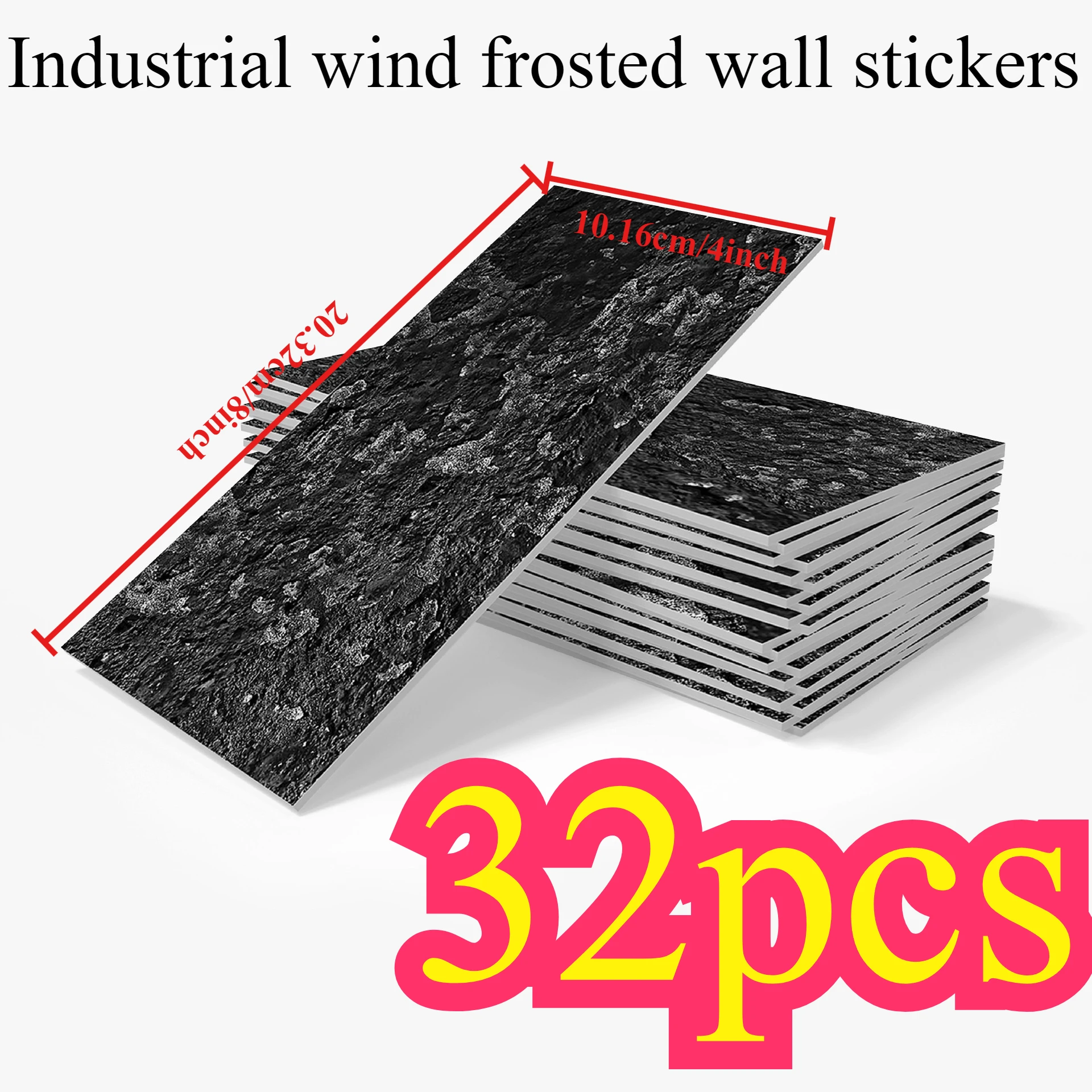 Waterproof Wall Panels - Removable Industrial Foam Decals, Moisture ...