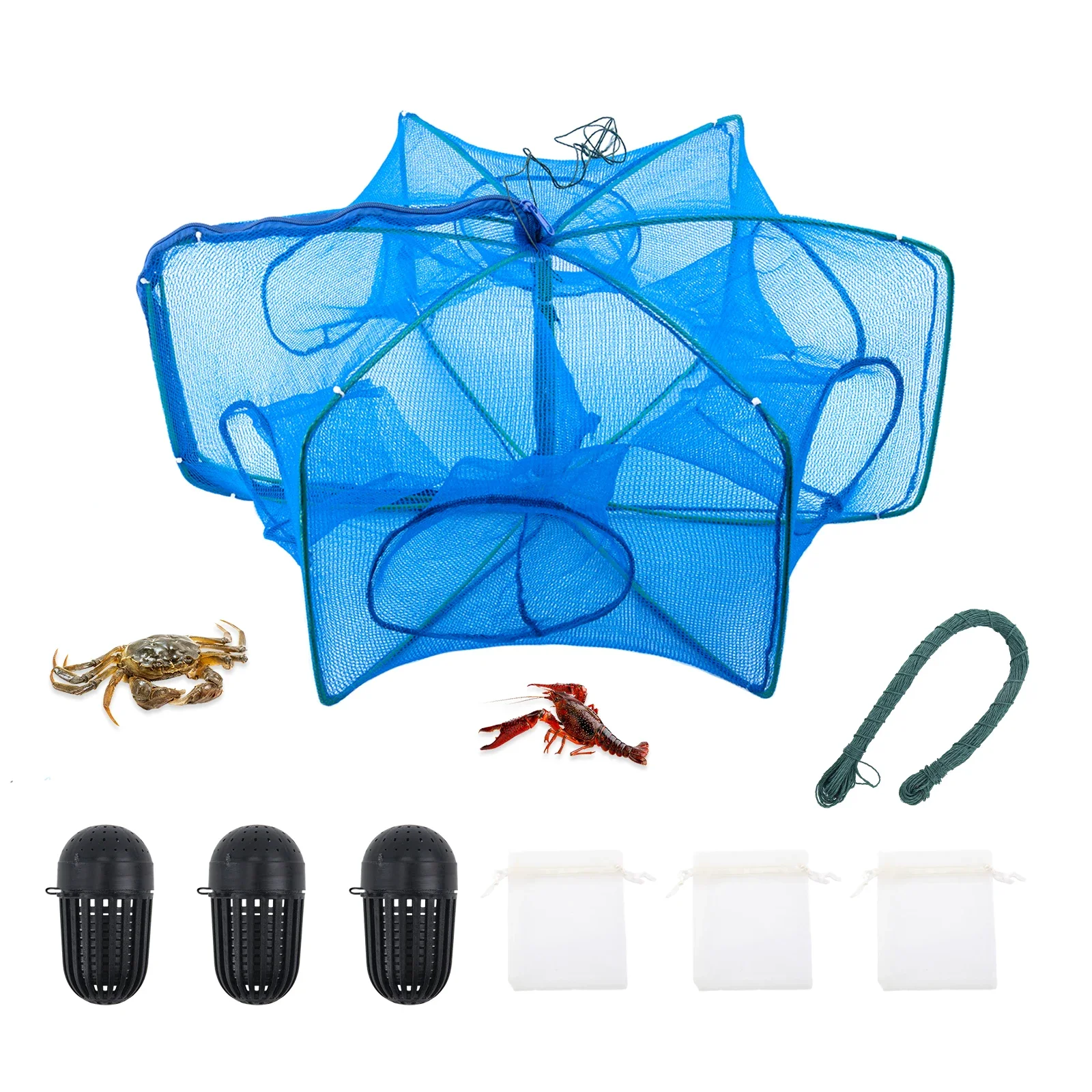Goture-Portable-Fishing-Net-Foldable-Catch-Fish-Baits-Trap-For-Fishes ...