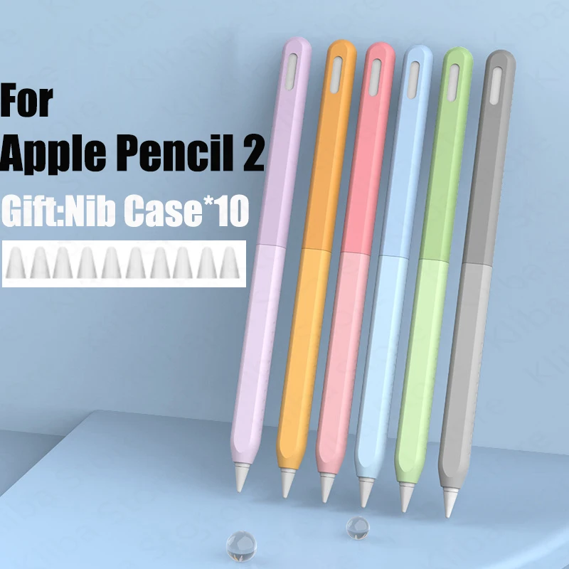 Stylus-Cover-For-Apple-Pencil-2-Pro-Color-Matching-Silicone-Pen ...