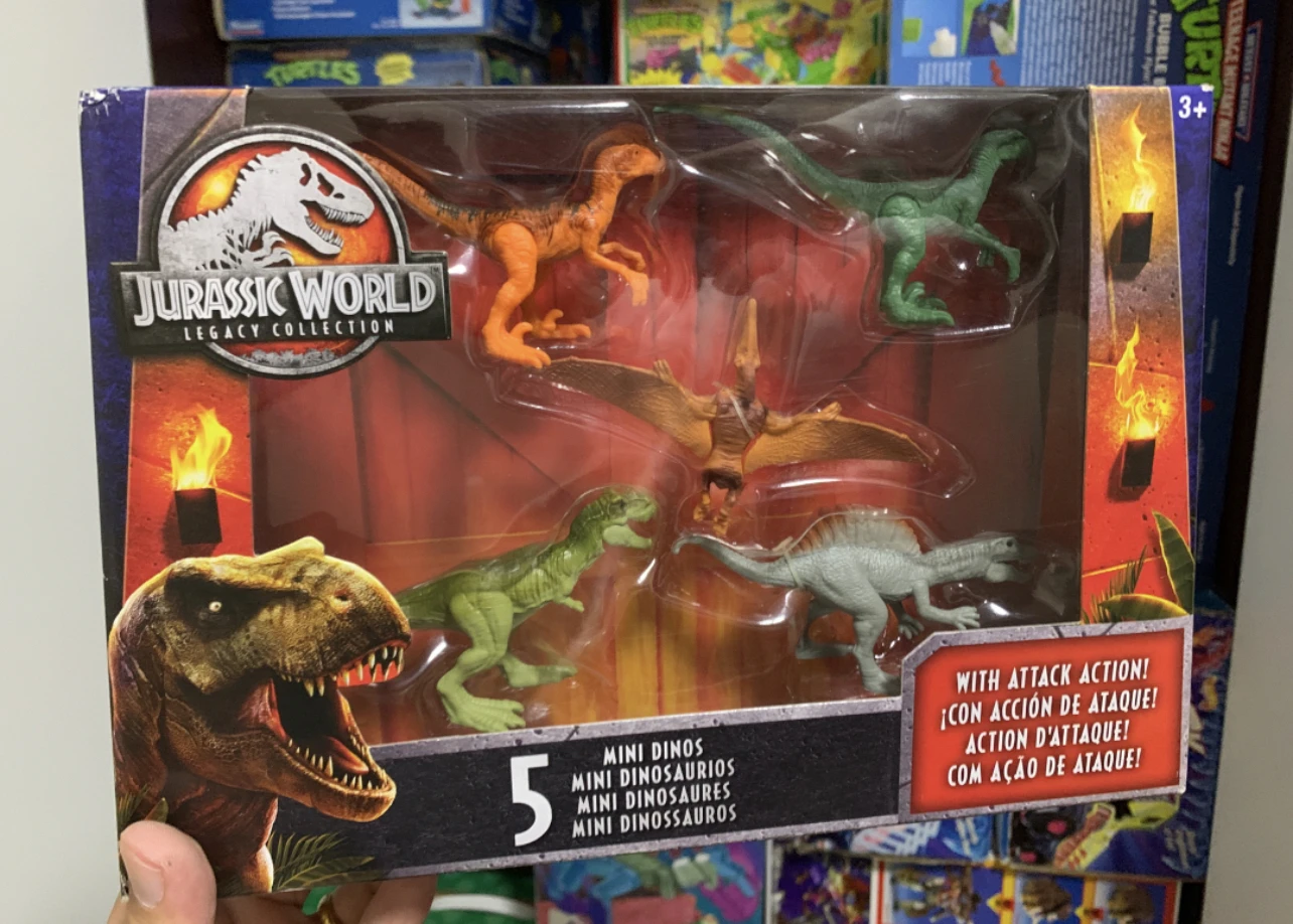 Juguete de dinosaurio original de Jurassic World Baryonyx Ceratosaurus ...