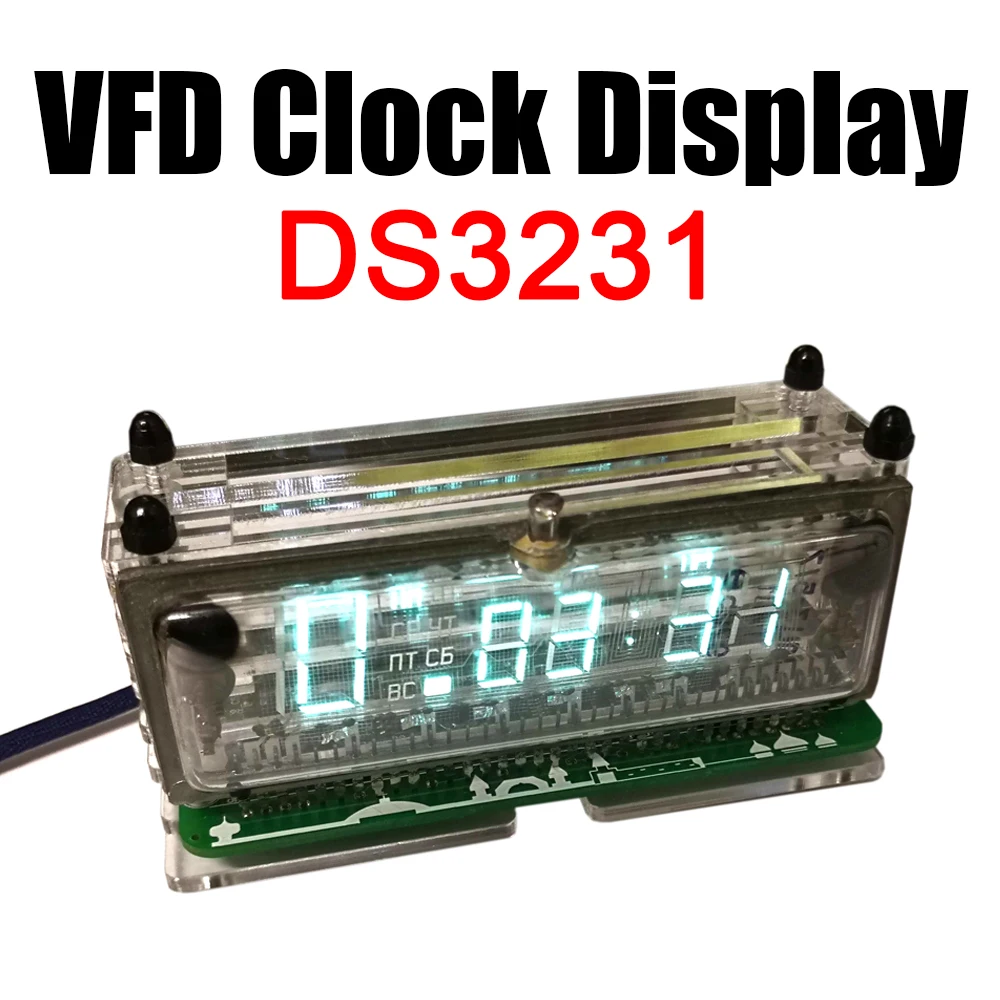 VFD-Clock-Display-DS3231-Time-Digital-LED-Clock-Desktop-Clock ...