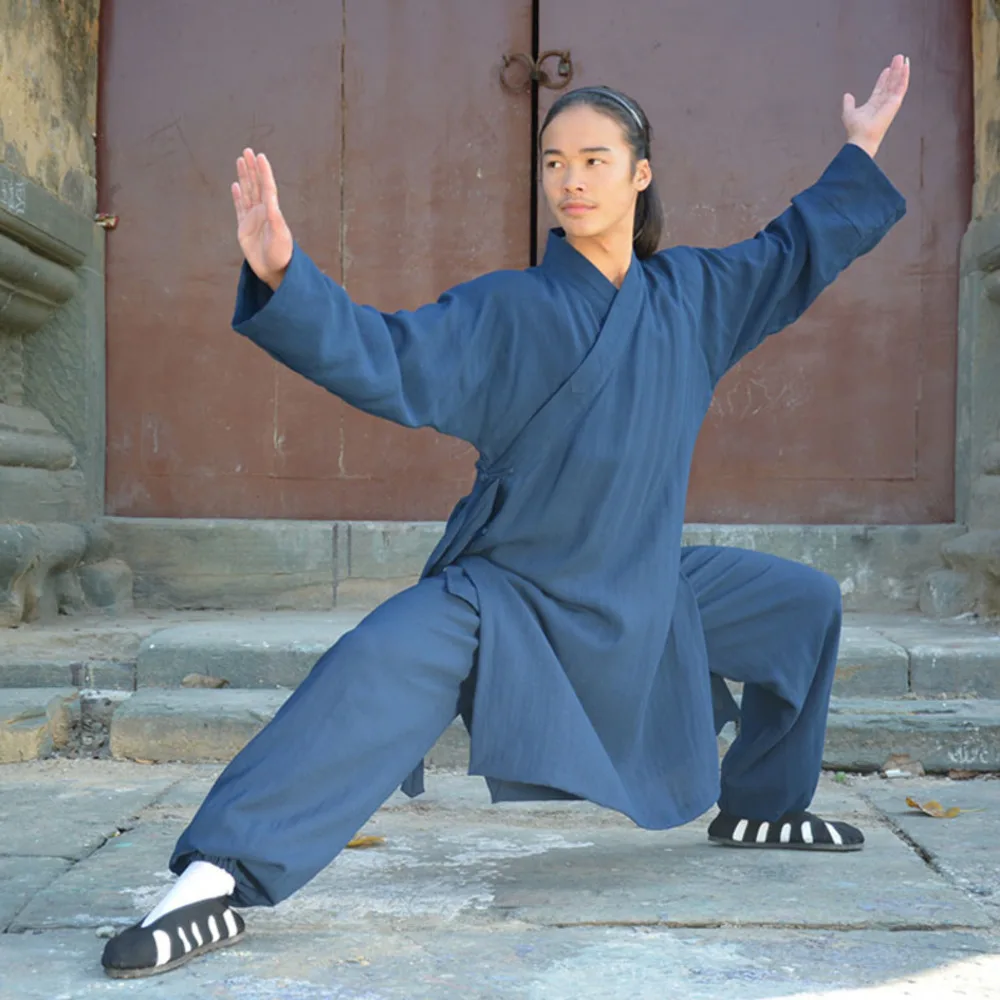 Chinese-Wudang-Taoist-Kung-Fu-Uniform-Clothes-High-grade-Tai-Chi-Robe ...