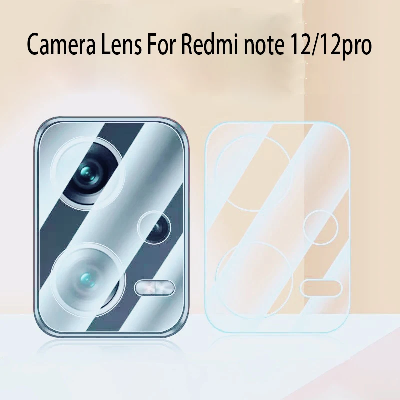 Protector de cámara para Xiaomi Redmi Note 12 pro 12pro + Cristal de ...