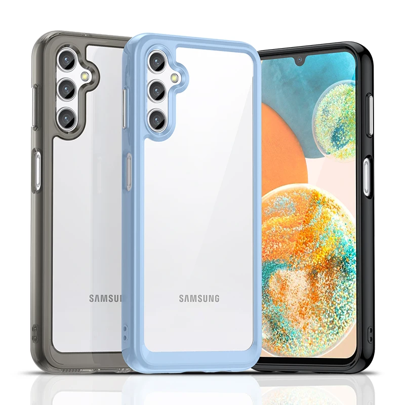 For-Samsung-Galaxy-A14-Clear-Case-For-Samsung-Galaxy-A14-Cover-Funda ...