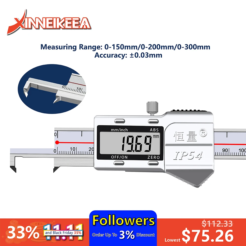 New-High-Precision-Inner-Groove-Distance-Digital-Display-Caliper ...