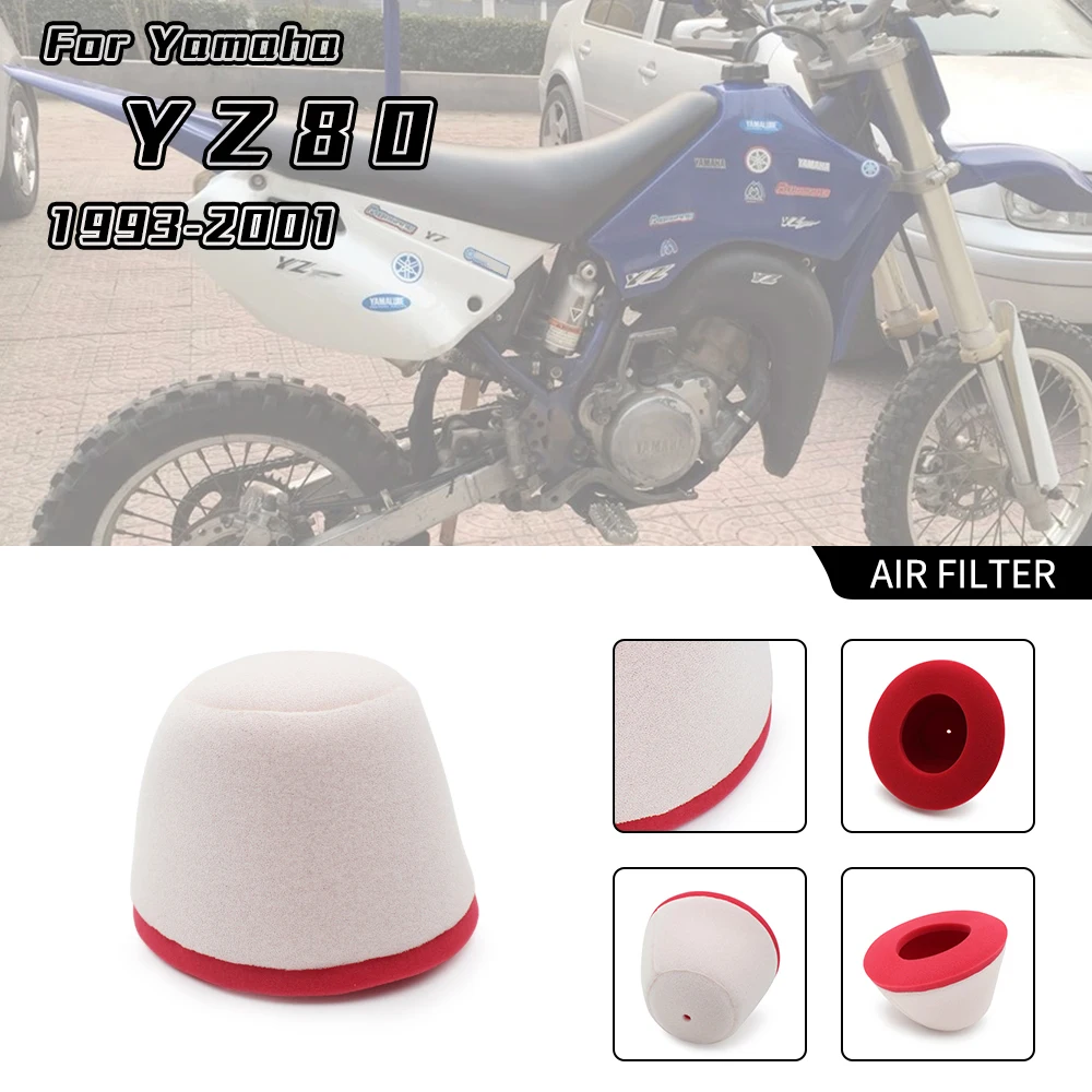 YZ85 YZ 85 2002 2020 Motorcycle Air Filter For Yamaha YZ80 YZ 80 1993 ...